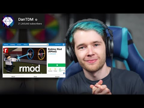 DanTDM Played My Roblox Game
