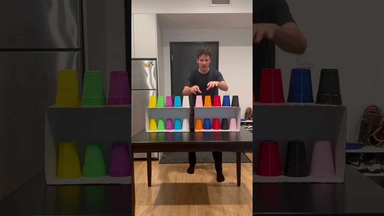 Matching Cups on the FIRST TRY?!?!