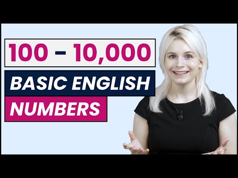 100 - 10,000 English Numbers | Learn and Practice Pronunciation and Spelling