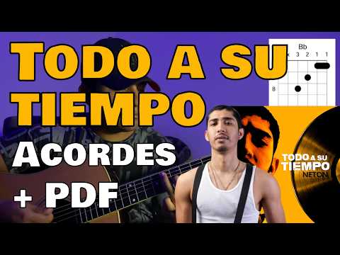 Todo a su tiempo - Neton Vega | Tutorial | Guitarra | Acordes