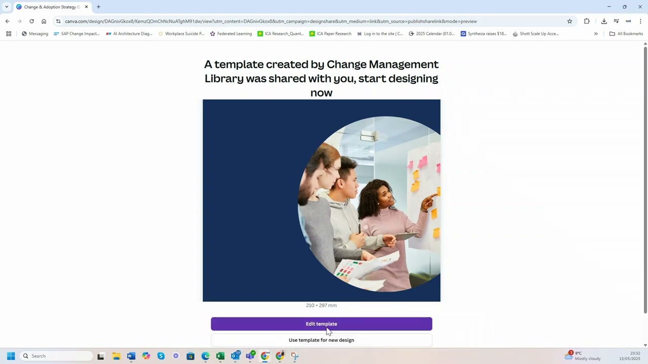 Change and Adoption Strategy Template