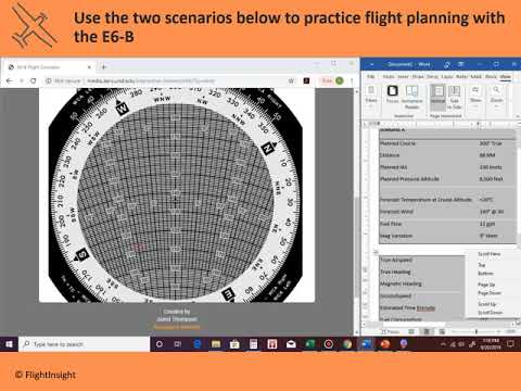 Using the E6-B Flight Computer in Aviation | Flight Training | FlightInsight