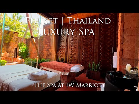 The Spa at JW Marriott Phuket 🇹🇭 | Thailand Luxury Spa, Tour & Review [4K]