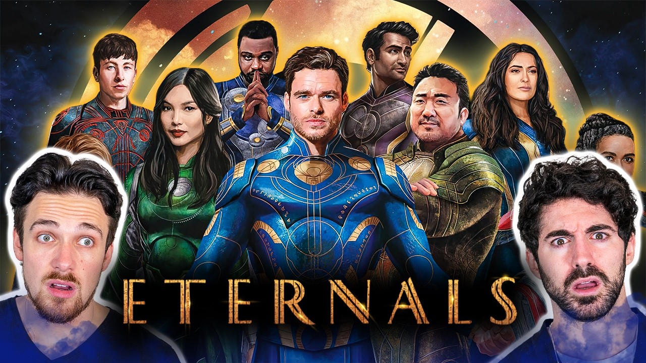 MARVEL *ETERNALS* (did it fly too close to the sun?) | First Time Watching | Movie Reaction | Review