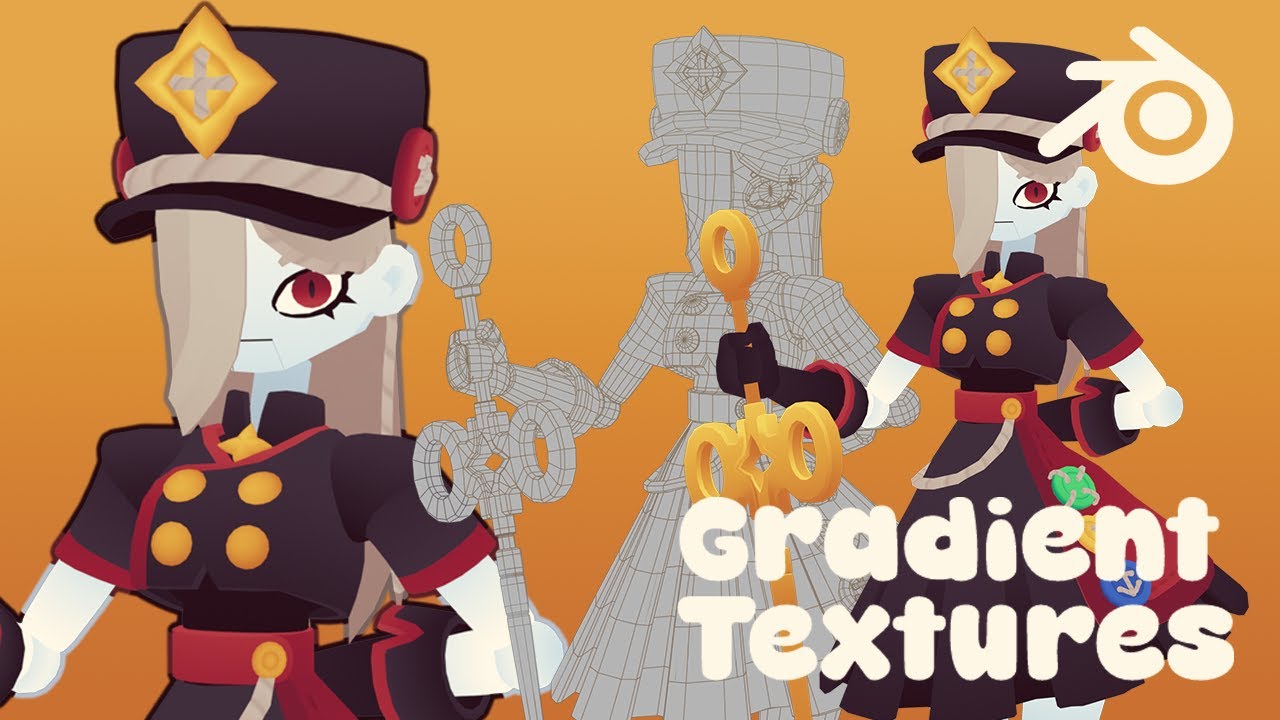 Using Gradient Textures Inside Blender
