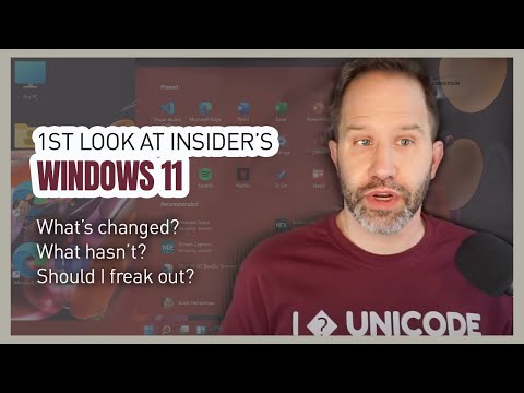First Look at Windows 11 Insiders Build with UI Tour June 2021 | Видео