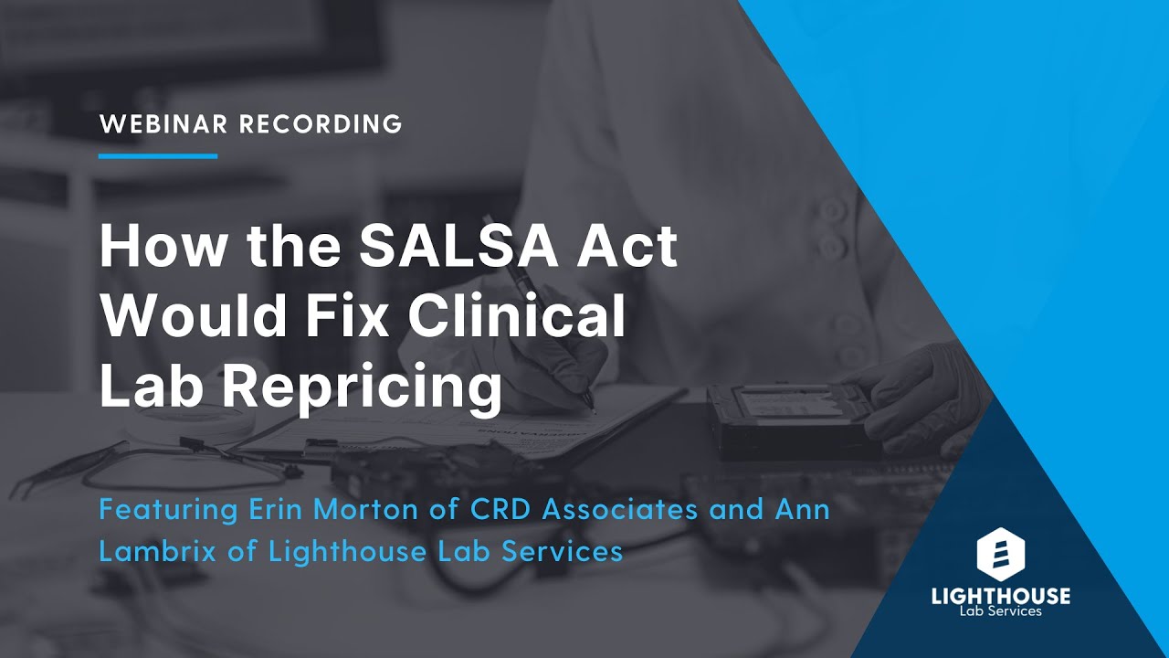 How SALSA Would Fix Clinical Lab Repricing