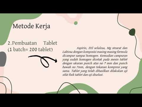 FORMULASI SEDIAAN TABLET DELAYED RELEASE