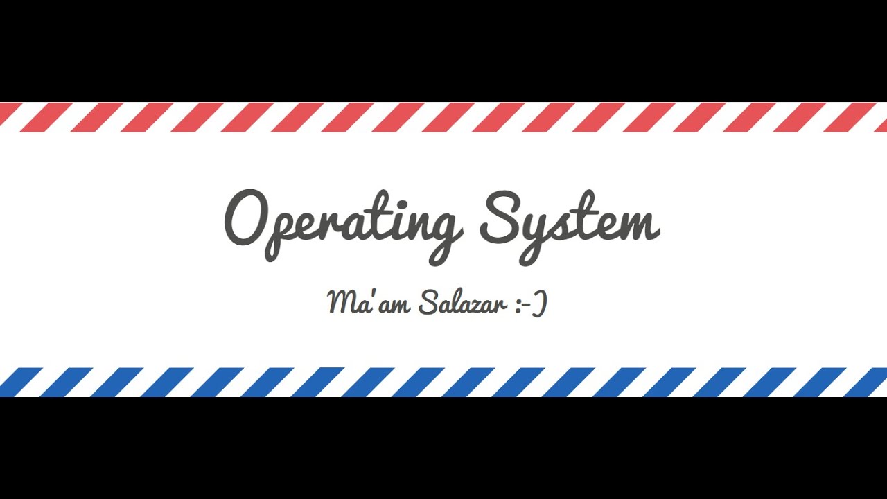 Lesson 3 Process Management