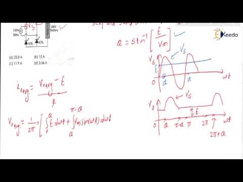 Mastering Single Phase Controlled Rectifiers In Power Electronics - GATE Numerical 7 Video ...
