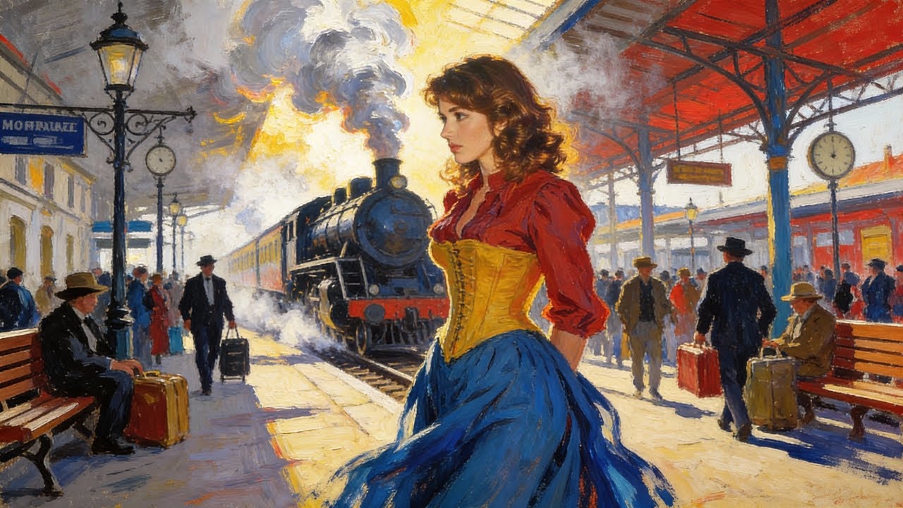 Visual Poems | Claude Monet | Arrival of the Normandy Train: The Reunion (Part 2)