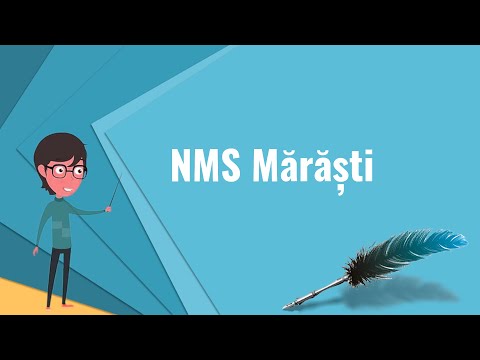 What is NMS Mărăști? Explain NMS Mărăști, Define NMS Mărăști, Meaning of NMS Mărăști