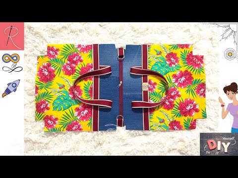 NEW WAY TO SEW ⭐️ LUXURY TOTE BAG WITH ZIPPER ⭐️ CREATIVE SEWING FOR BEGINNERS