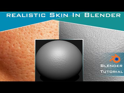 Realistic Skin In Blender 2.82 Tutorial ( Skin Pores ) - Tutorials ...