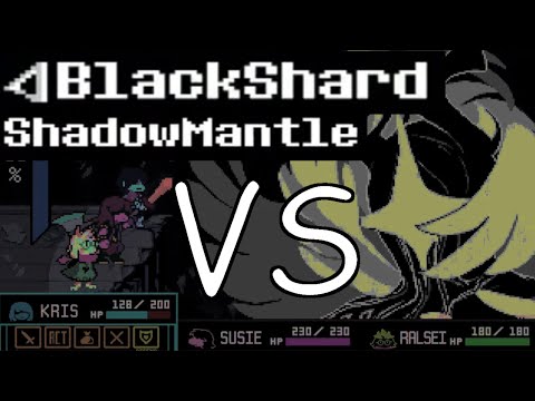 Steam Community :: Video :: DELTARUNE - Black Shard & Shadow Mantle VS ...