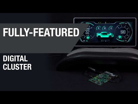 Cost-optimized SoC for digital cluster applications