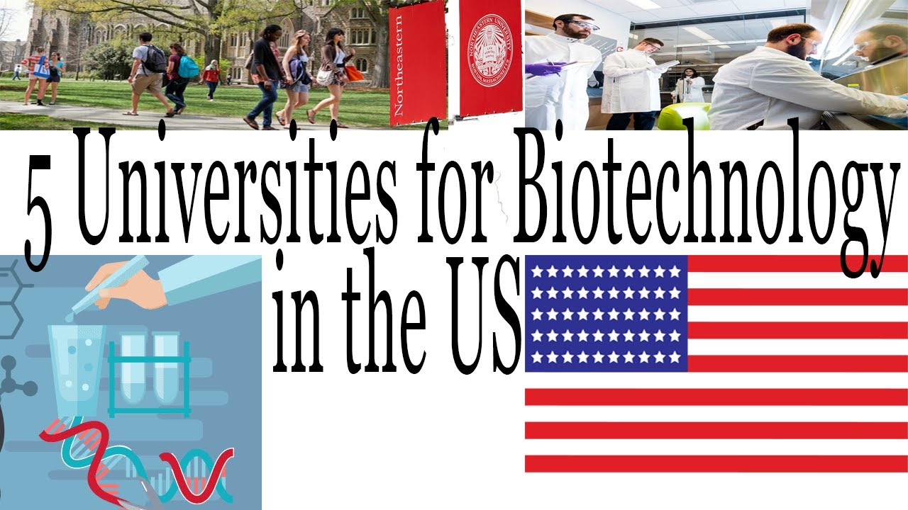 Comparing 5 Undergrad BIOTECH Programs from Universities in the US | What do these 5 have in common?