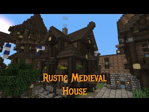 Rustic medieval house Minecraft Project