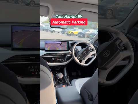 All New Tata Harrier EV 2025 Auto Park Self Parking function #tataharrierev #tata #Cars #automobile