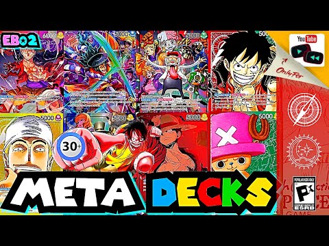 Every 1st Place Japanese EB02 Meta Deck List Is Here...(35+ Decks) | One Piece Card Game TCG