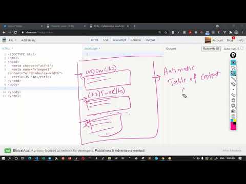 06 - 14 Weeks of JavaScript - DOM - Character Count and TOC Generator