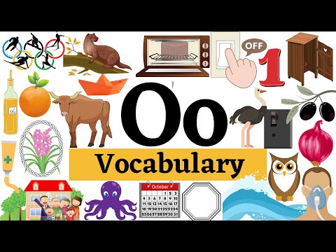 O vocabulary words| Words that start with O| Most common vocabulary word list in English| Word bank|