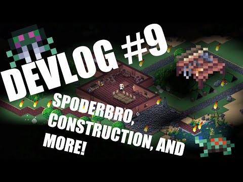 Steam Community :: Video :: Isometria Devlog 9 - Spoderbro, Construction Workbench, New Items ...