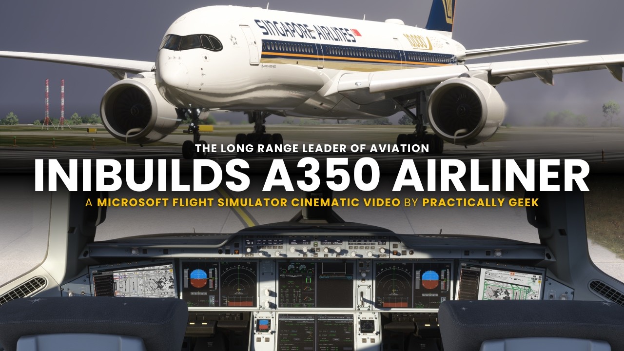 iniBuilds A350 Airliner | The Long Range Leader | Microsoft Flight ...