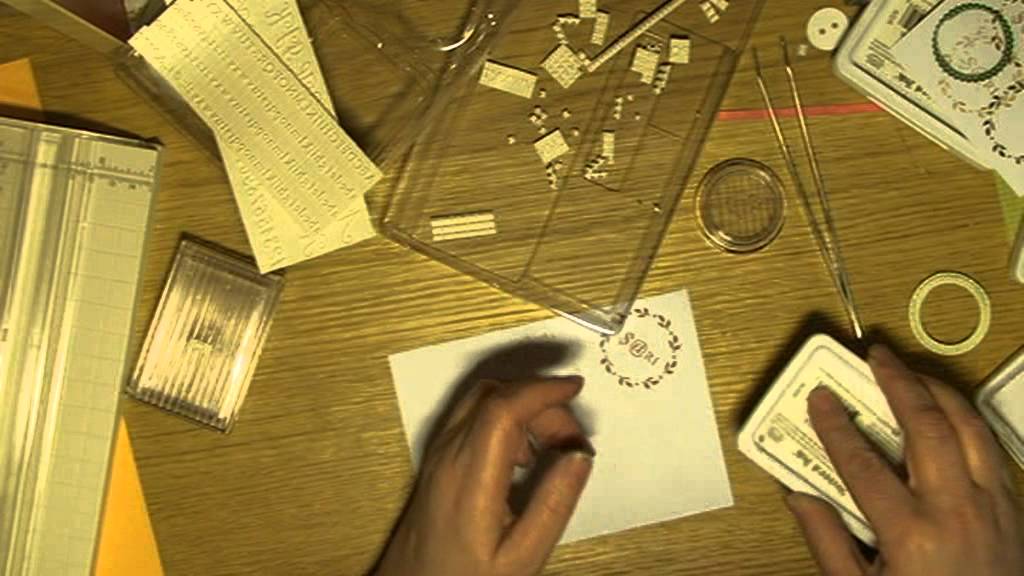 Martha Stewart - Custom stamp setting kit.mpg