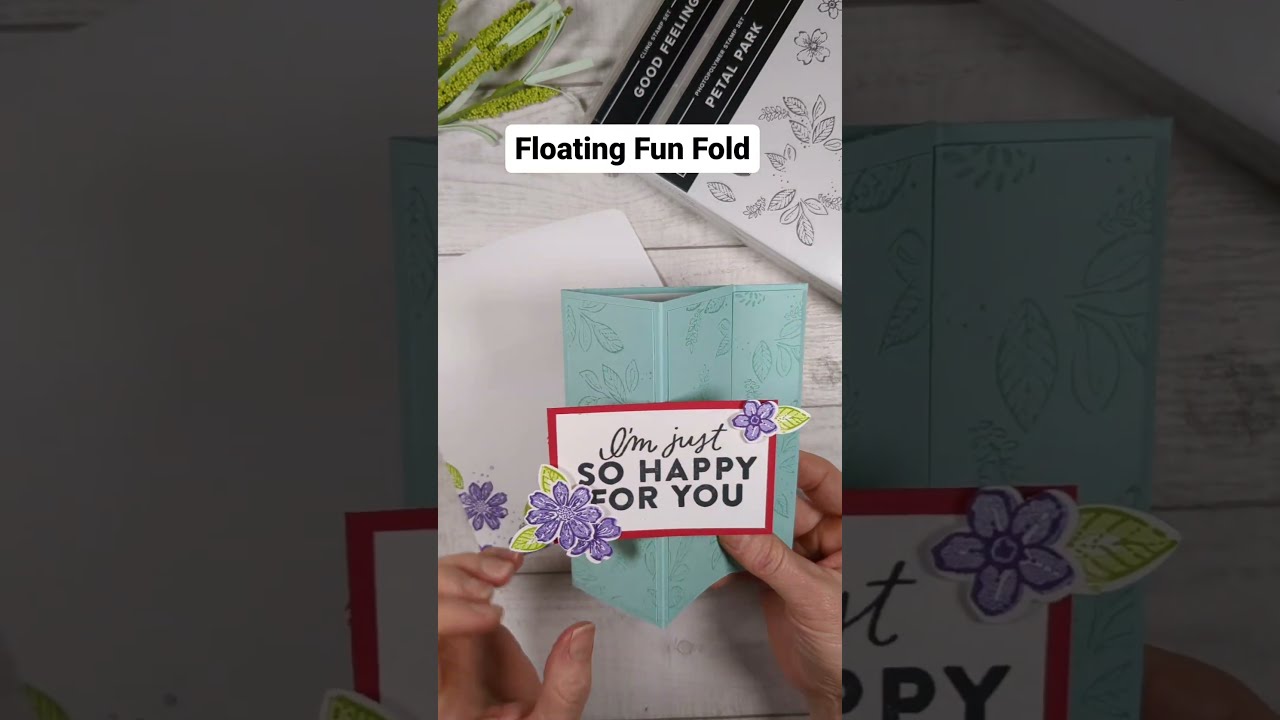 Floating Fun Fold Card