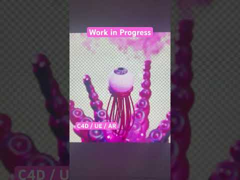 WIP #ue5 #c4d #ae #visuals #vj #vjart #videoart #trippyaf #trippyshorts #psychedelic #unrealengine