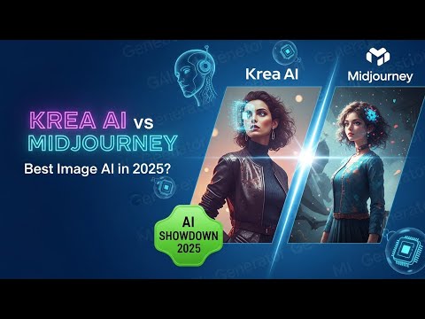 Krea Ai Vs Midjourney: Best Ai Image Generator 2025?