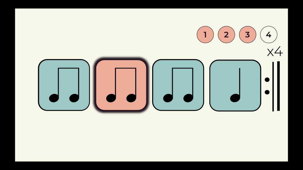 Rhythm Flashcards: Quarter Notes & Eighth Notes