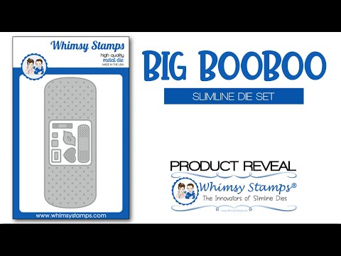 WHIMSY STAMPS PRODUCT REVEAL: Slimline Big BooBoo Die