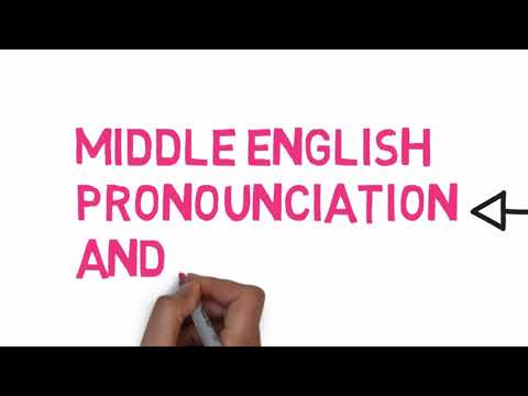 Middle English Pronounciation and Phonology