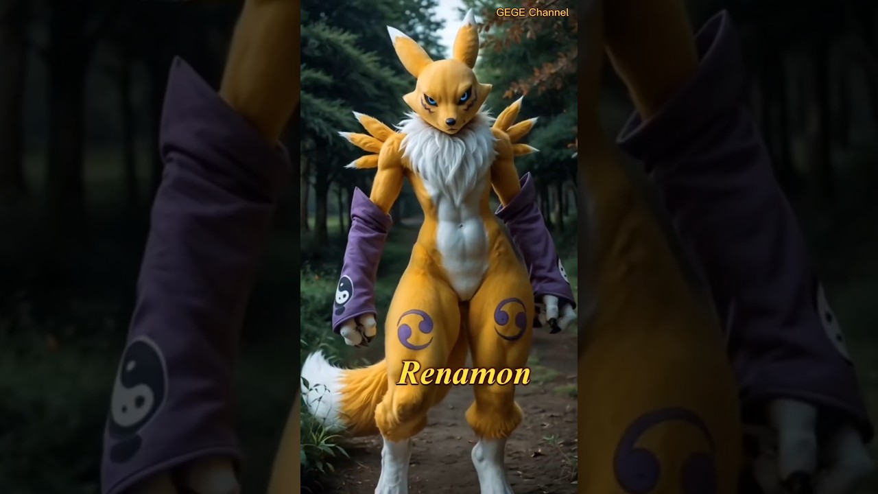 Digimon Tamers Guilmon Renamon #shorts #digimontamers #digimon #guilmon