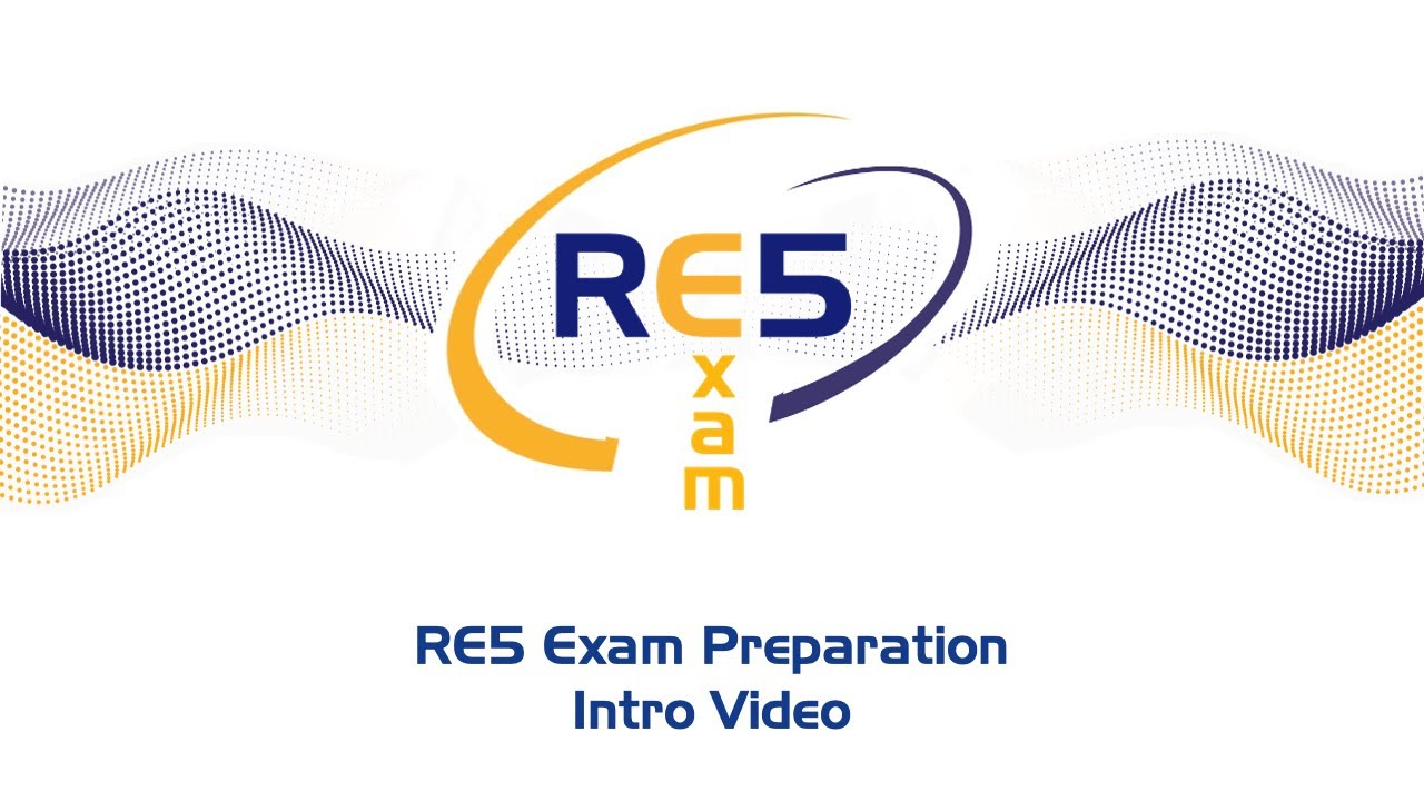 RE5 Exam Preparation - Intro Video