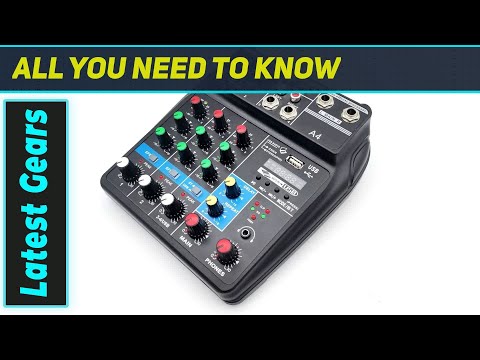 LIAMOS Professional 4-Channel Mixer: Your Best Home Studio Start?