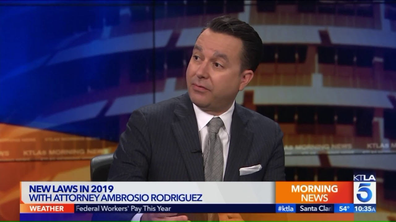 New Laws in Los Angeles, CA for 2019 With Los Angeles Attorney Ambrosio Rodriguez