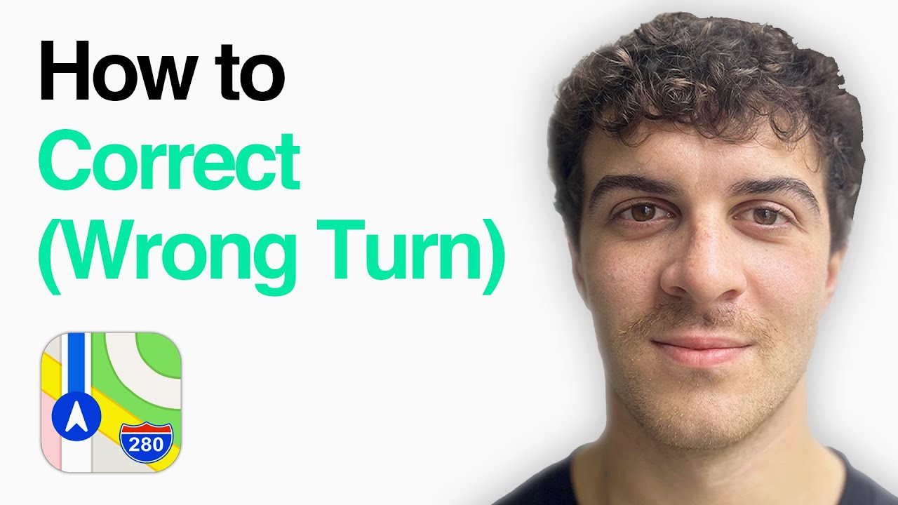 How To Correct Apple Maps (Wrong Turn) (2025 Guide)