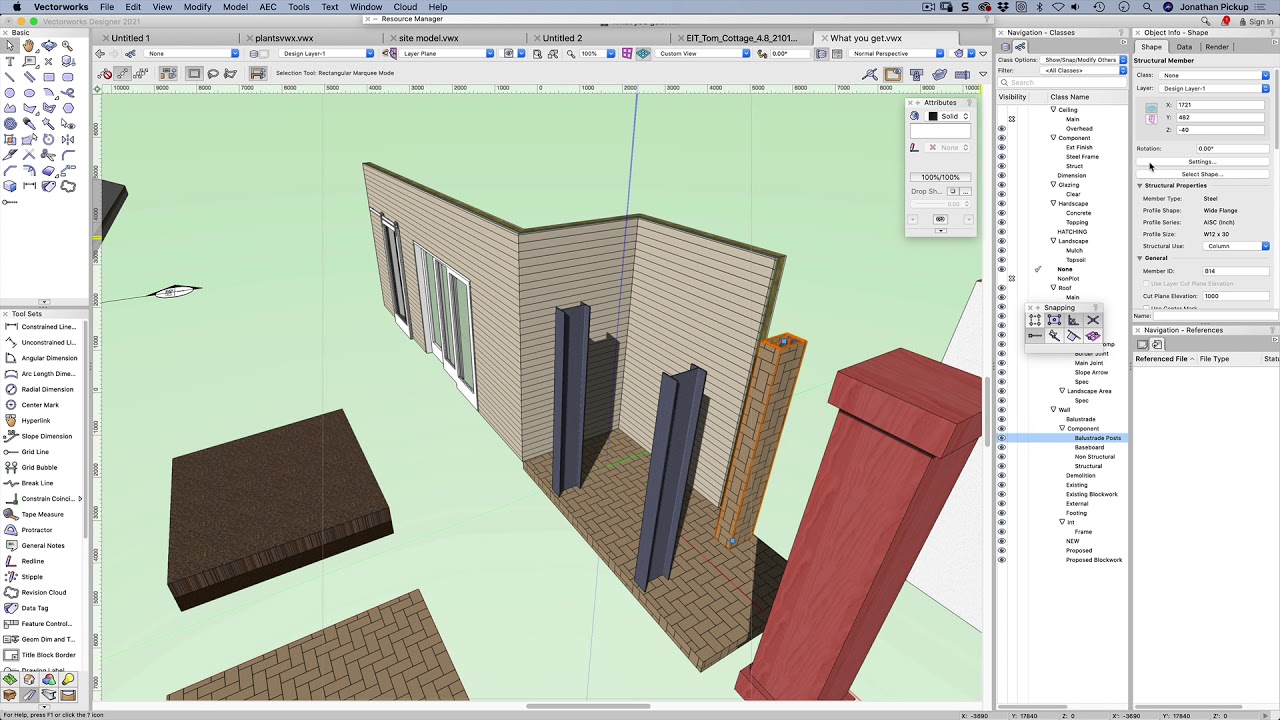 Podcast 221 - Materials in Vectorworks 2021