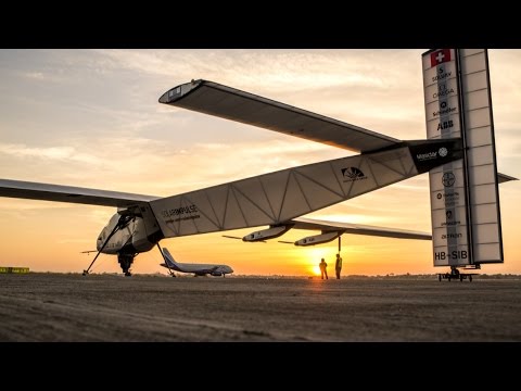 The First Solar Plane Flying Around the World