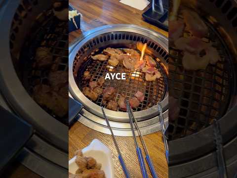 AYCE Japanese BBQ! I ordered 3 plates of duck! 🦆 #gyukaku #bellevuewa #japanesefood