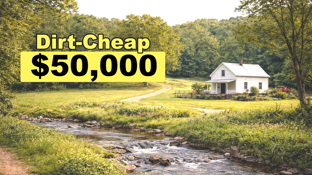 Nobody Is Buying… 5 Rural Properties With ACREAGE & SHOCKING Price Cuts