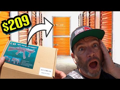 I PAID $209 for this STORAGE UNIT at the abandoned storage auction