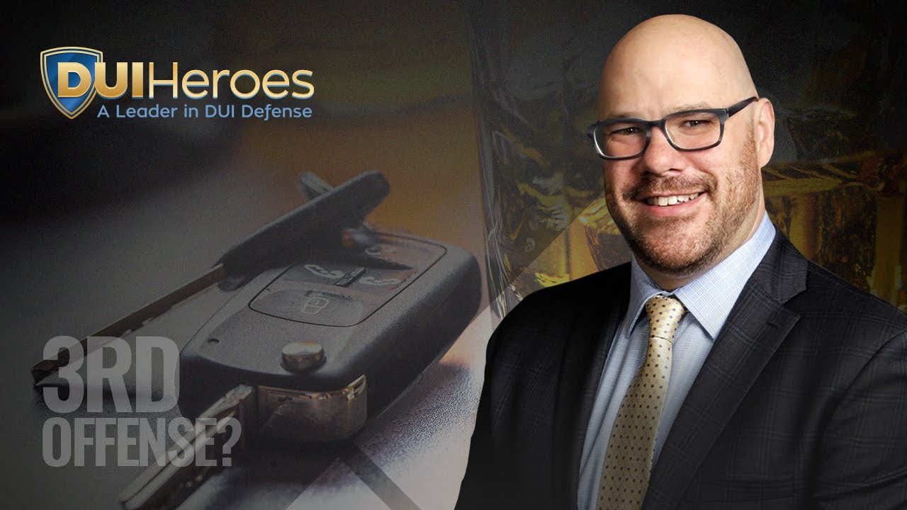 What Are the Minimum Penalties for a Third DUI Offense? | 1-800-DUI-HERO