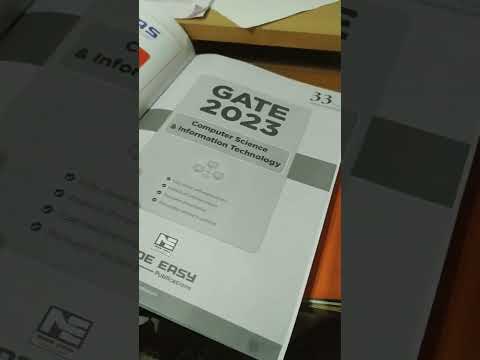 Gate 2023 PYQ BOOK computer science and IT.#gate #gate2023 #gatecse2023#gatepyqs#gateexam#gatepyqs