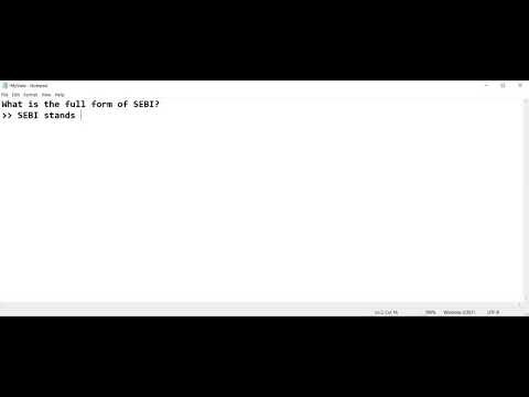 What is the full form of SEBI |Stock Market|