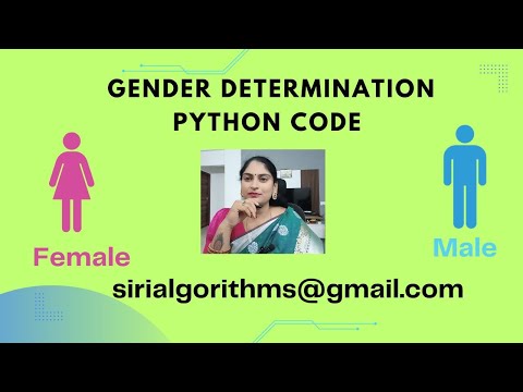 45. How to determine Gender with prefix through python programming