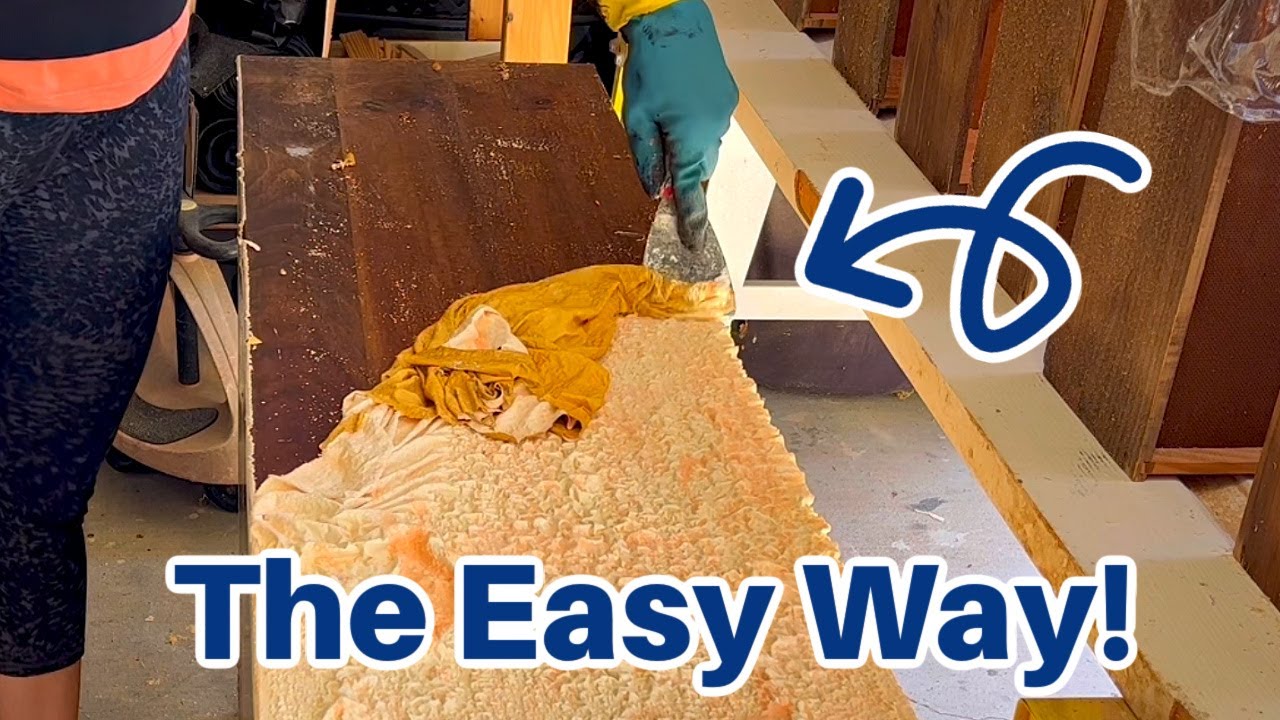 How To Strip Latex Paint Off Wood Furniture -The Easy Way!